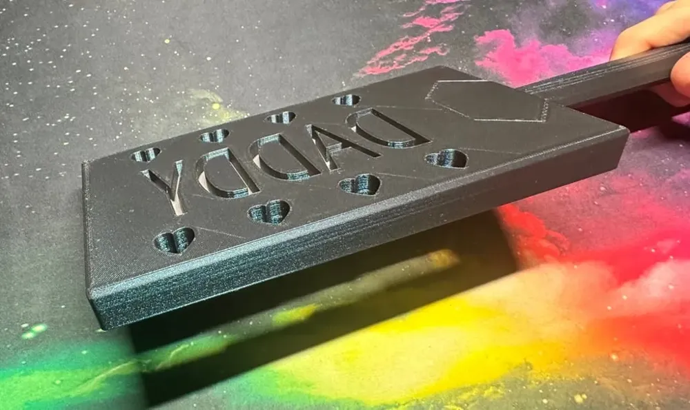 Daddy Bdsm Paddle By Roxprints Makerworld Download Free 3d Models