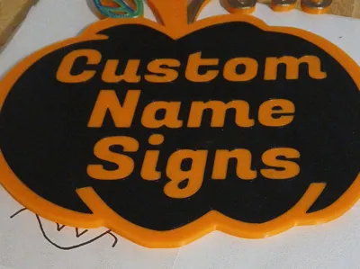 Custom Name Sign [OPENSCAD] by busterblake27MakerWorld: Download Free ...