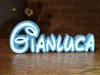 Disney Name Sign Gianluca Kid Room Wall Decor Tag by Fabbiotto ...