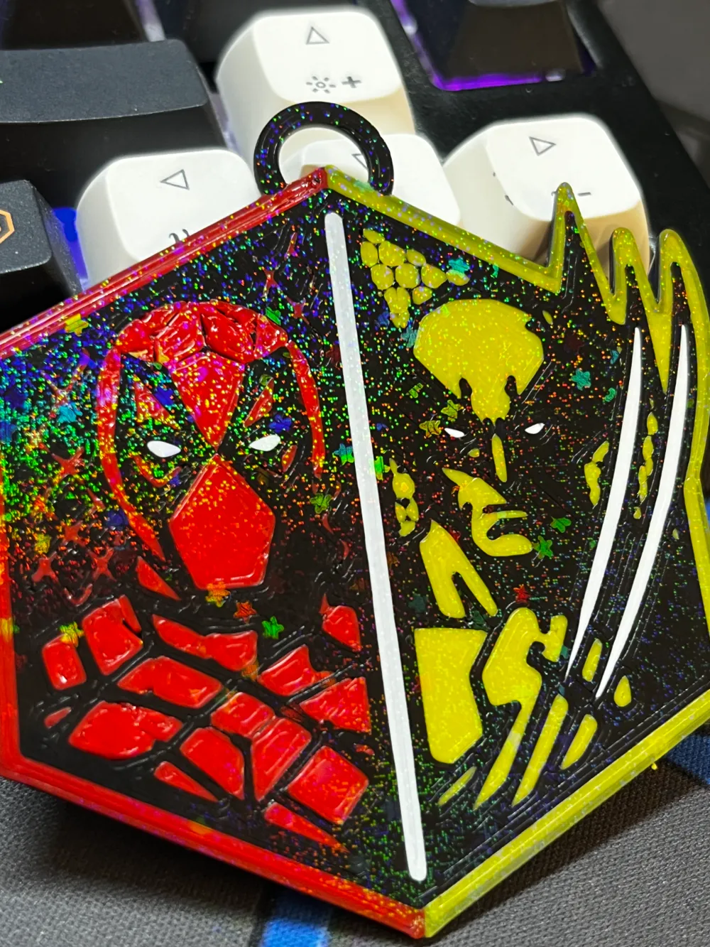 Keychain Wolverine Deadpool Marvel by ACNet3D - MakerWorld