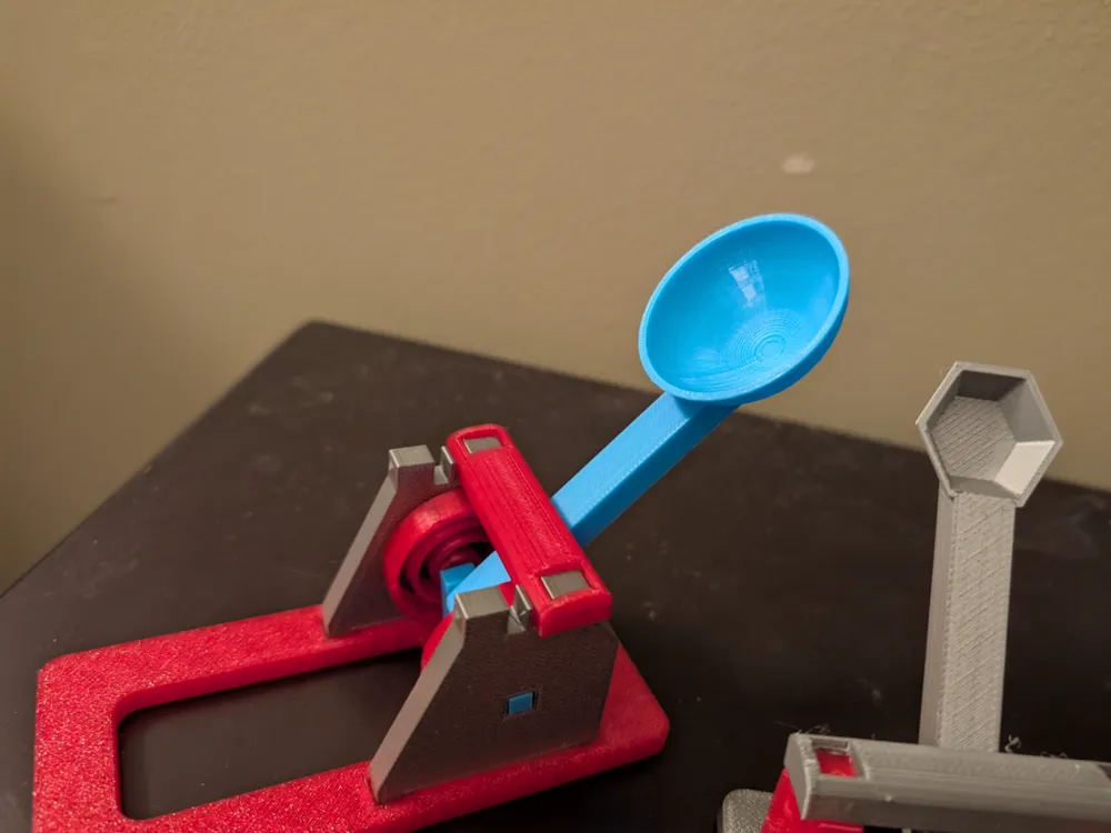 Mini catapult remix with larger launch arm head Remixed by grogu54 ...