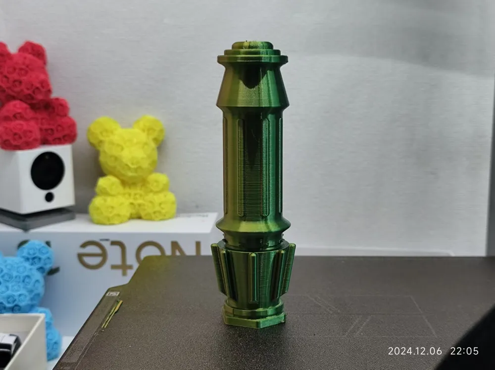 MINI Spiral Retractable Sword - Free 3D Print Model - MakerWorld