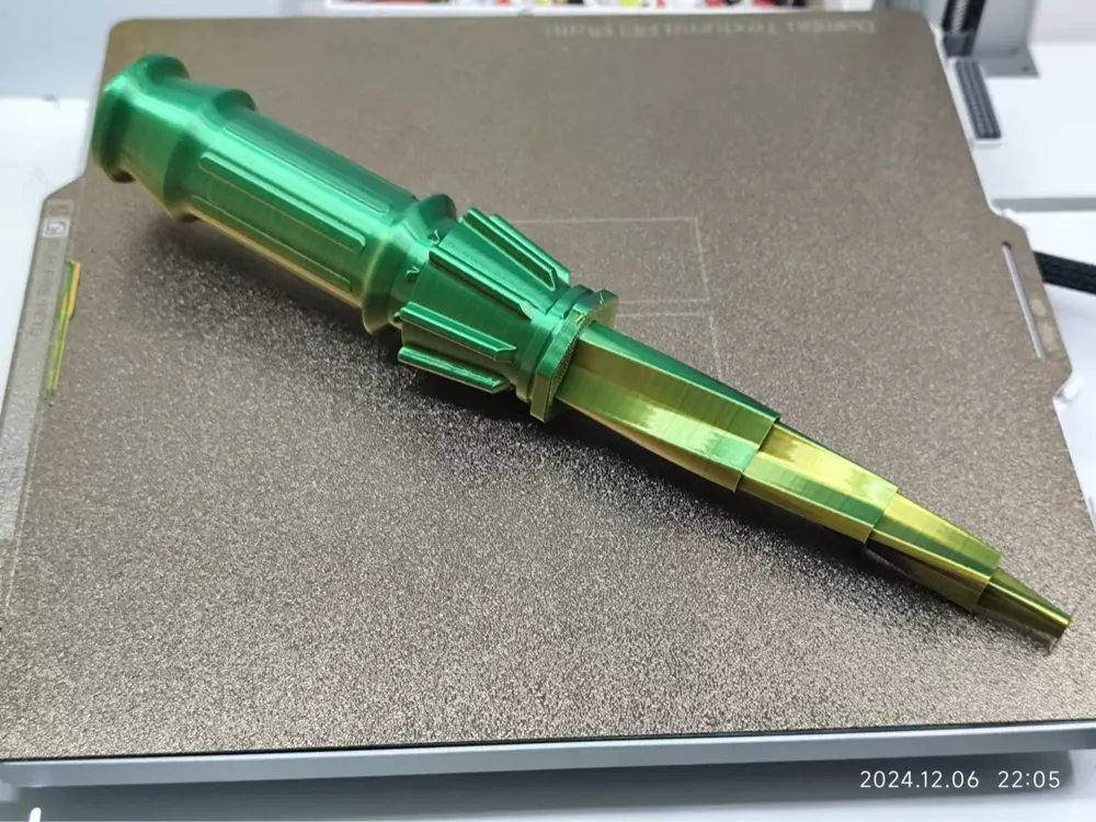 MINI Spiral Retractable Sword - Free 3D Print Model - MakerWorld