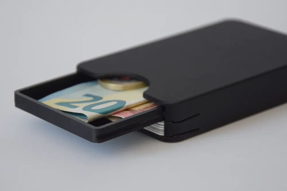 Portafoglio sottile (V6) - stampa in un unico pezzo da MakerVerse Designs MakerWorld: Scarica ...