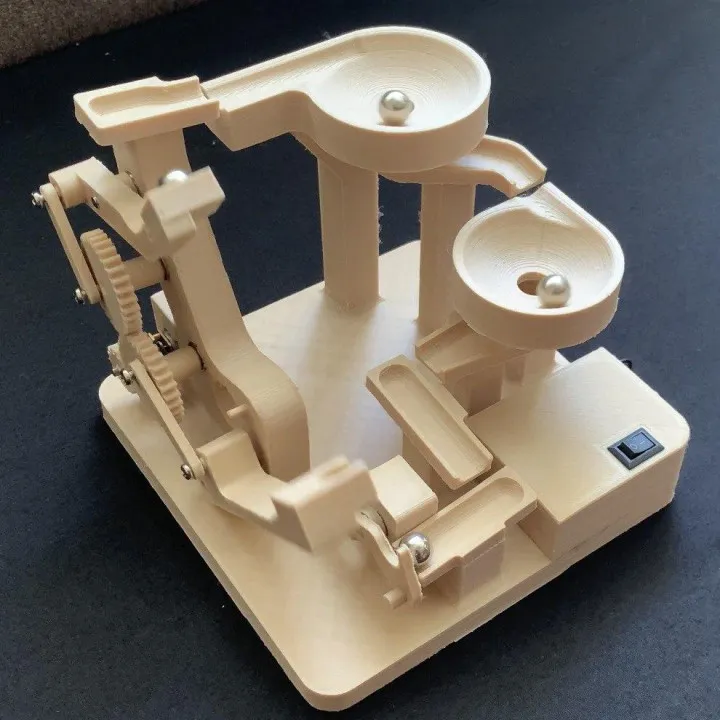 Motorised Marble Run - Free 3D Print Model - MakerWorld