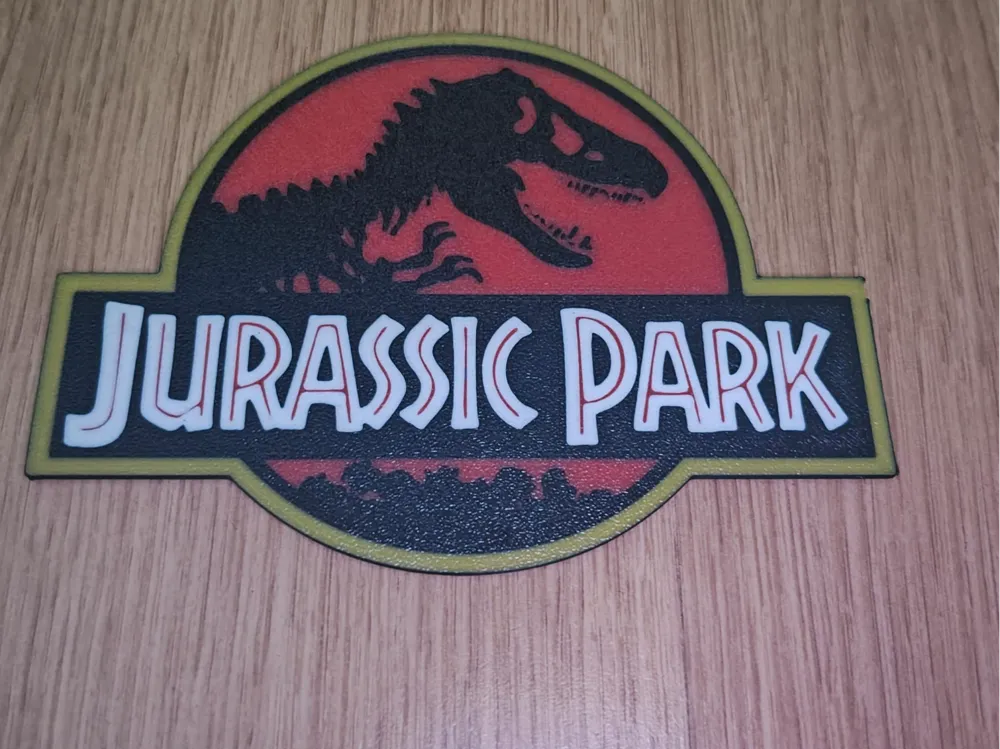 Jurassic Park Coaster by MinatorsMakerWorld: Download Free 3D Models