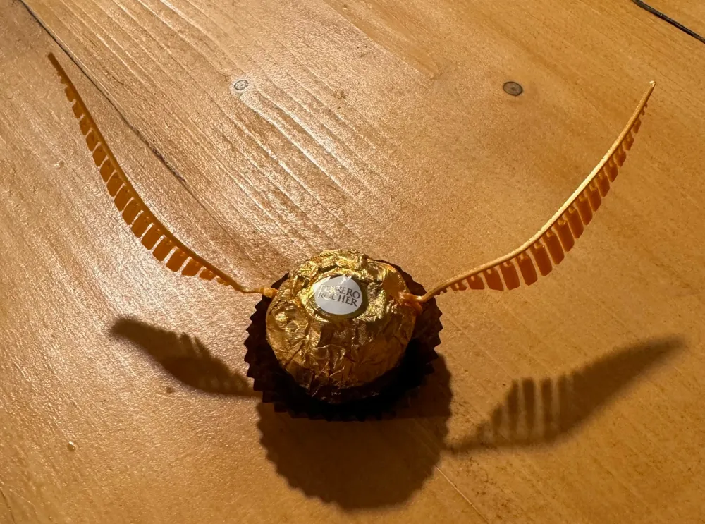 FERRERO ROCHER Golden Snitch Harry Potter Clip Remixed by HPfan ...