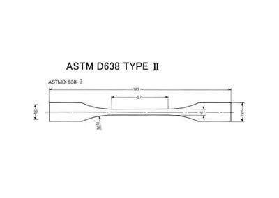 ASTM D638 Tensile test Type V model by Morf - MakerWorld