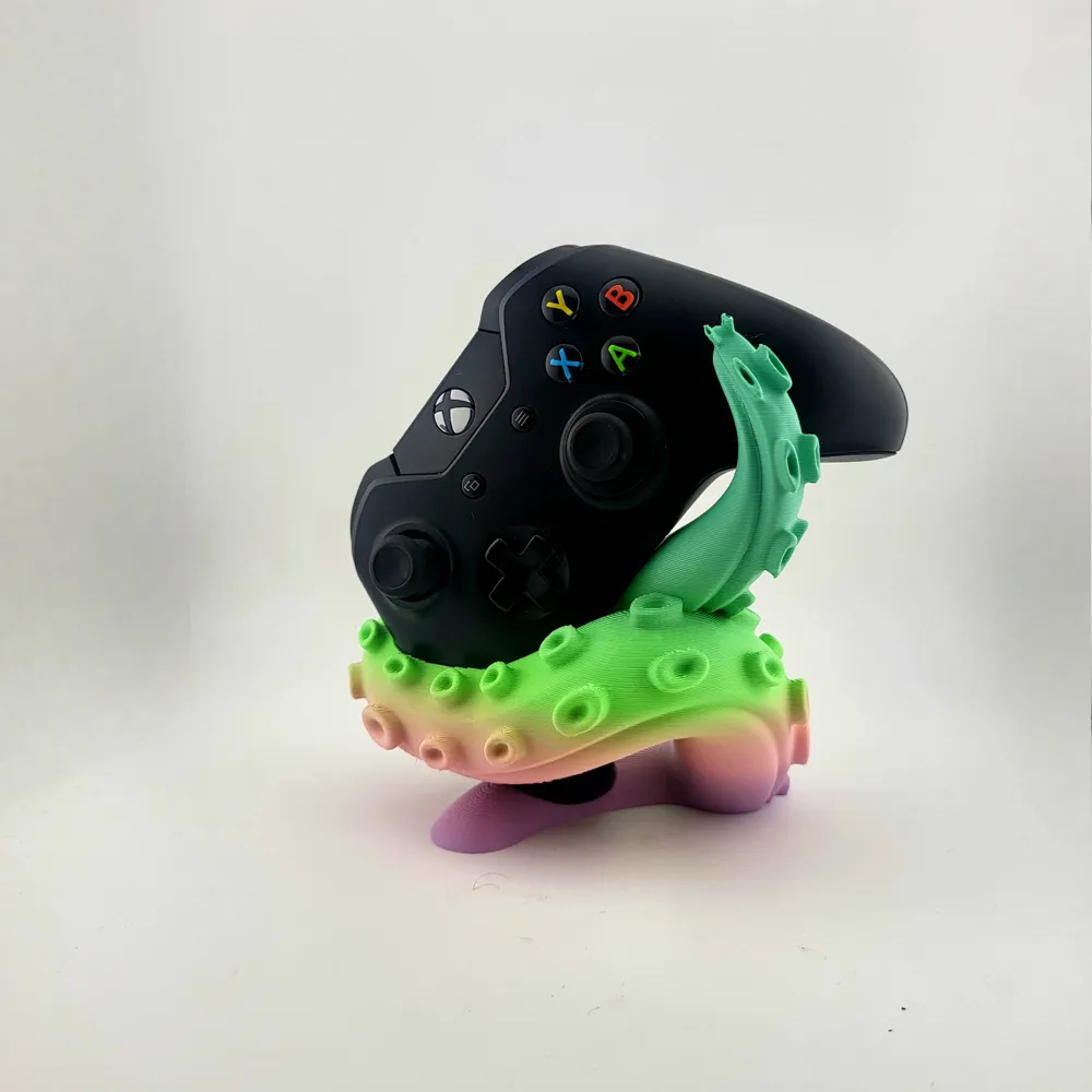 Xbox Controller stand Holder tentacle by Mad power MakerWorld: Download ...