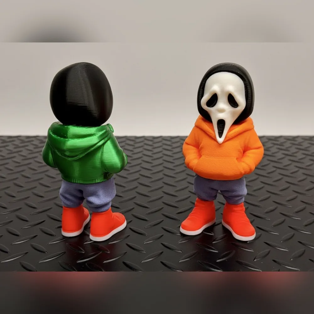 Urban Halloween Scream Head (Multi-Part) by LemonArts MakerWorld ...