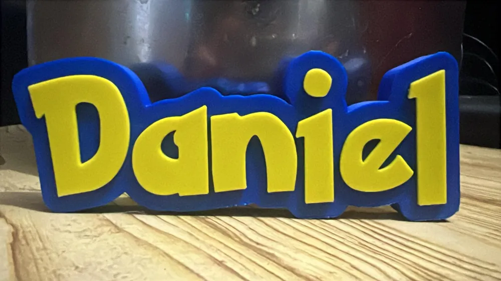 Daniel - Pokémon style name - Free 3D Print Model - MakerWorld