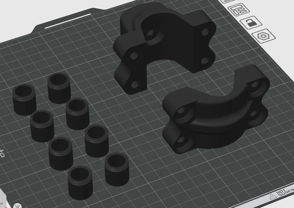 Kukirin G2 Master lamp mount - Free 3D Print Model - MakerWorld