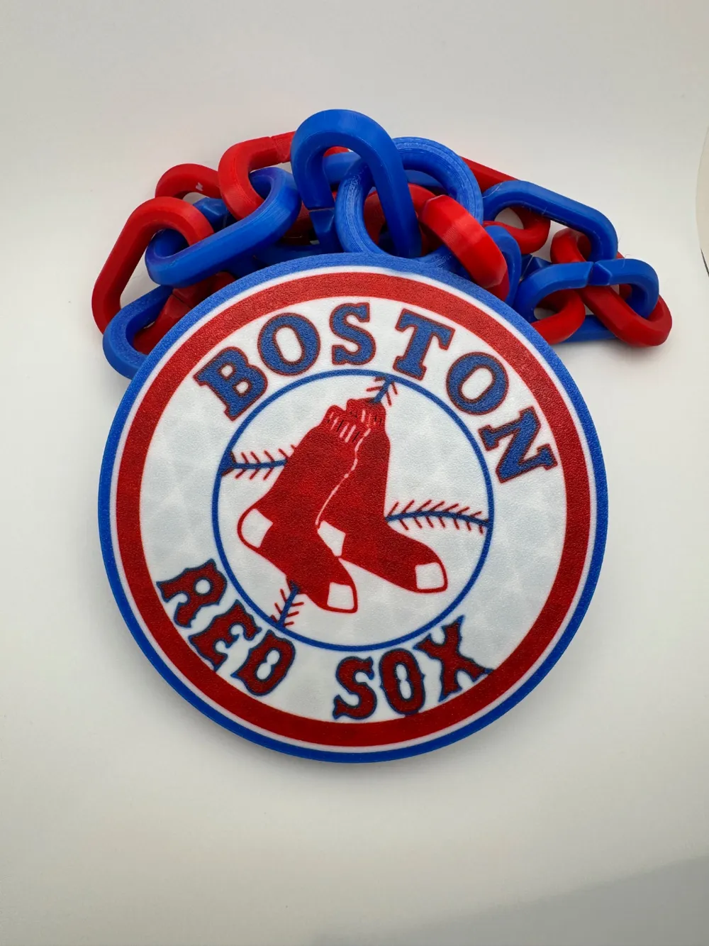 Boston Red Sox Oversize Chain Necklace Remixed by m_danahy - MakerWorld