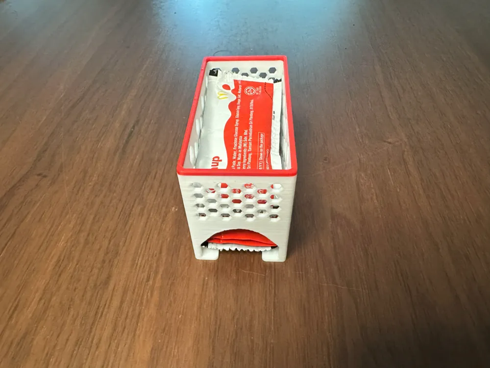 Hexa-Sauce Packet Sauce Storage / Dispenser by Mitchy Lin - MakerWorld