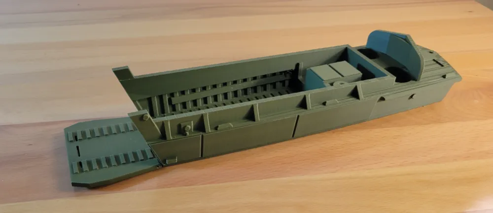 Landing Craft, Vehicle, Personnel (Higgins boat ) Remixed by Sgt. Hawk ...