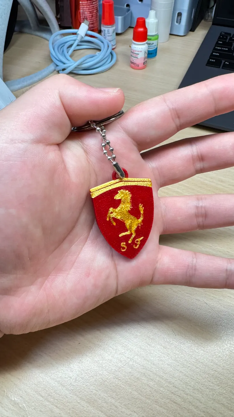 Ferrari keychain by TiViAn - MakerWorld