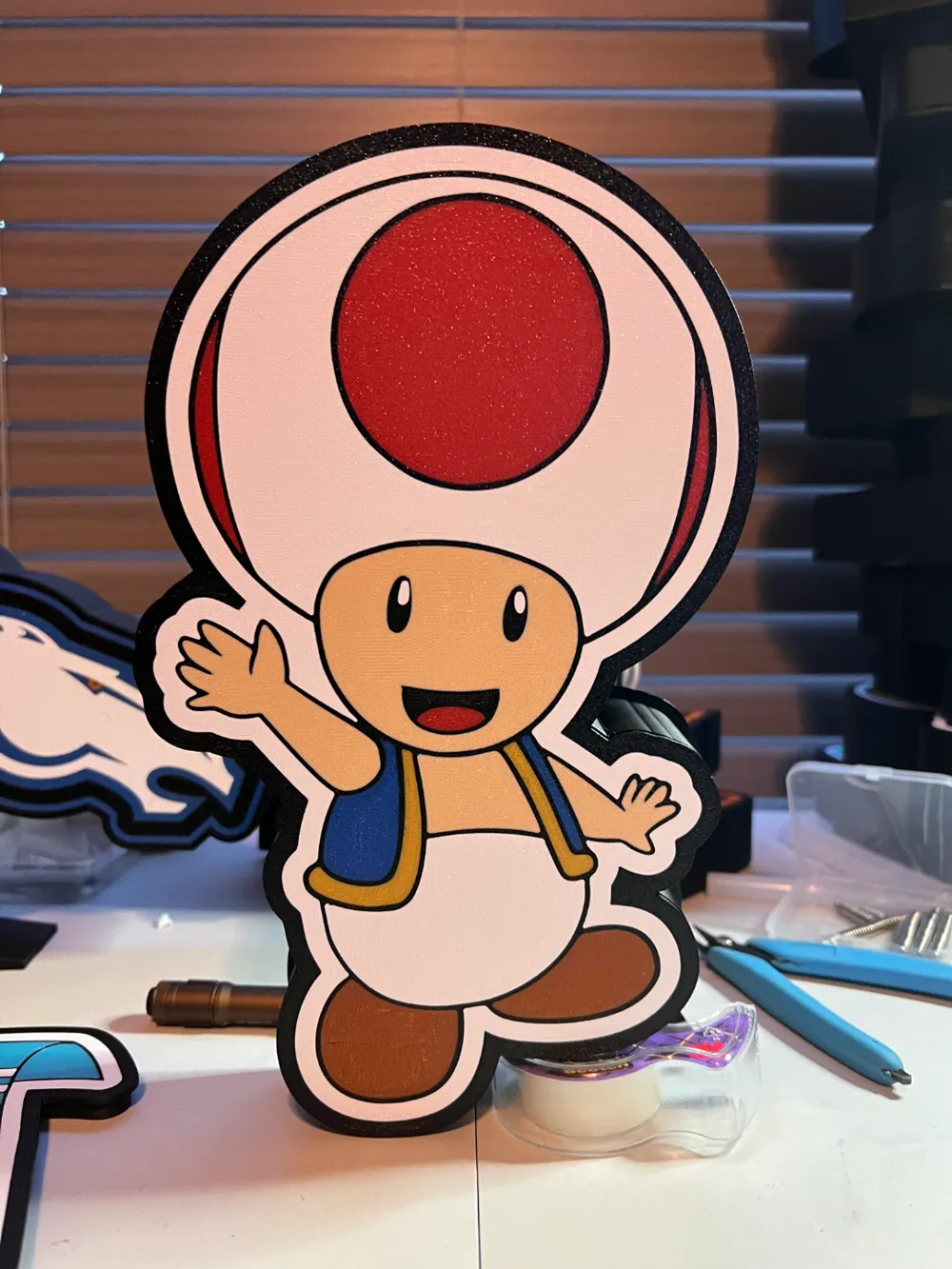 Toad LED Lamp by Codyinbody3 - MakerWorld