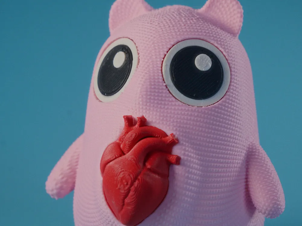 The Bare Heart Bear - Free 3D Print Model - MakerWorld