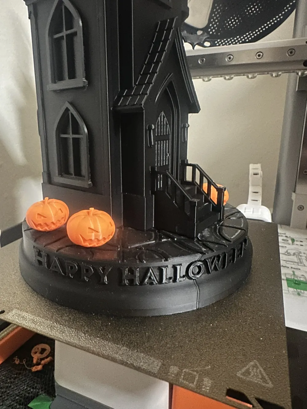 Spooky Haunted House - Free 3D Print Model - MakerWorld