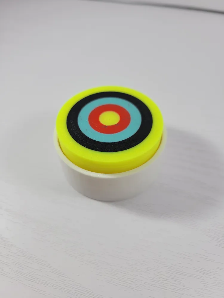Archery Bullseye Fidget Clicker - Free 3D Print Model - MakerWorld