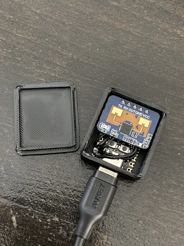 LD2410C Case - ESP32 C3 Super Mini + LD2410C Radar by maggoh MakerWorld ...