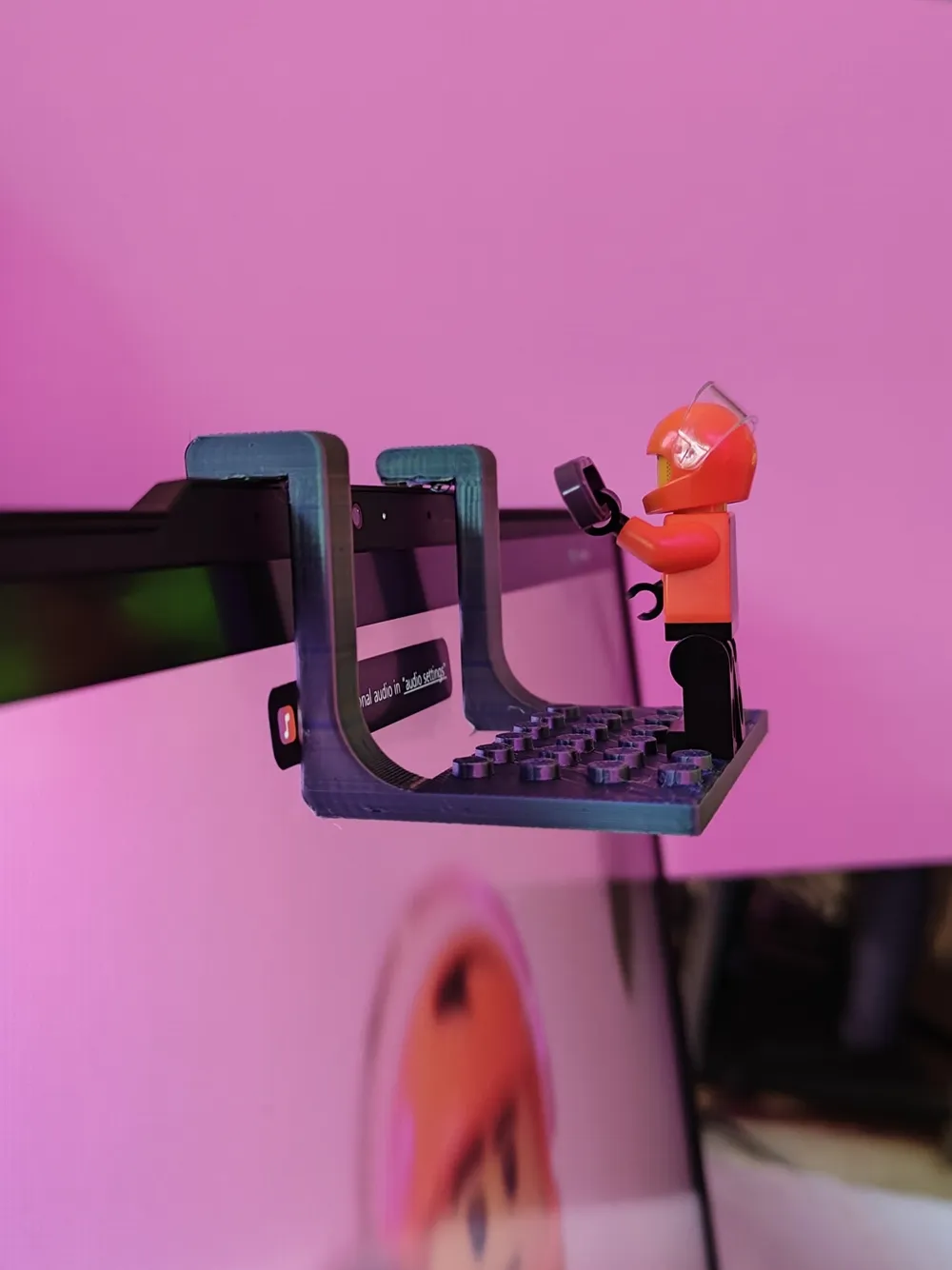 LEGOs Character Stand for Laptop Cameras - Free 3D Print Model - MakerWorld