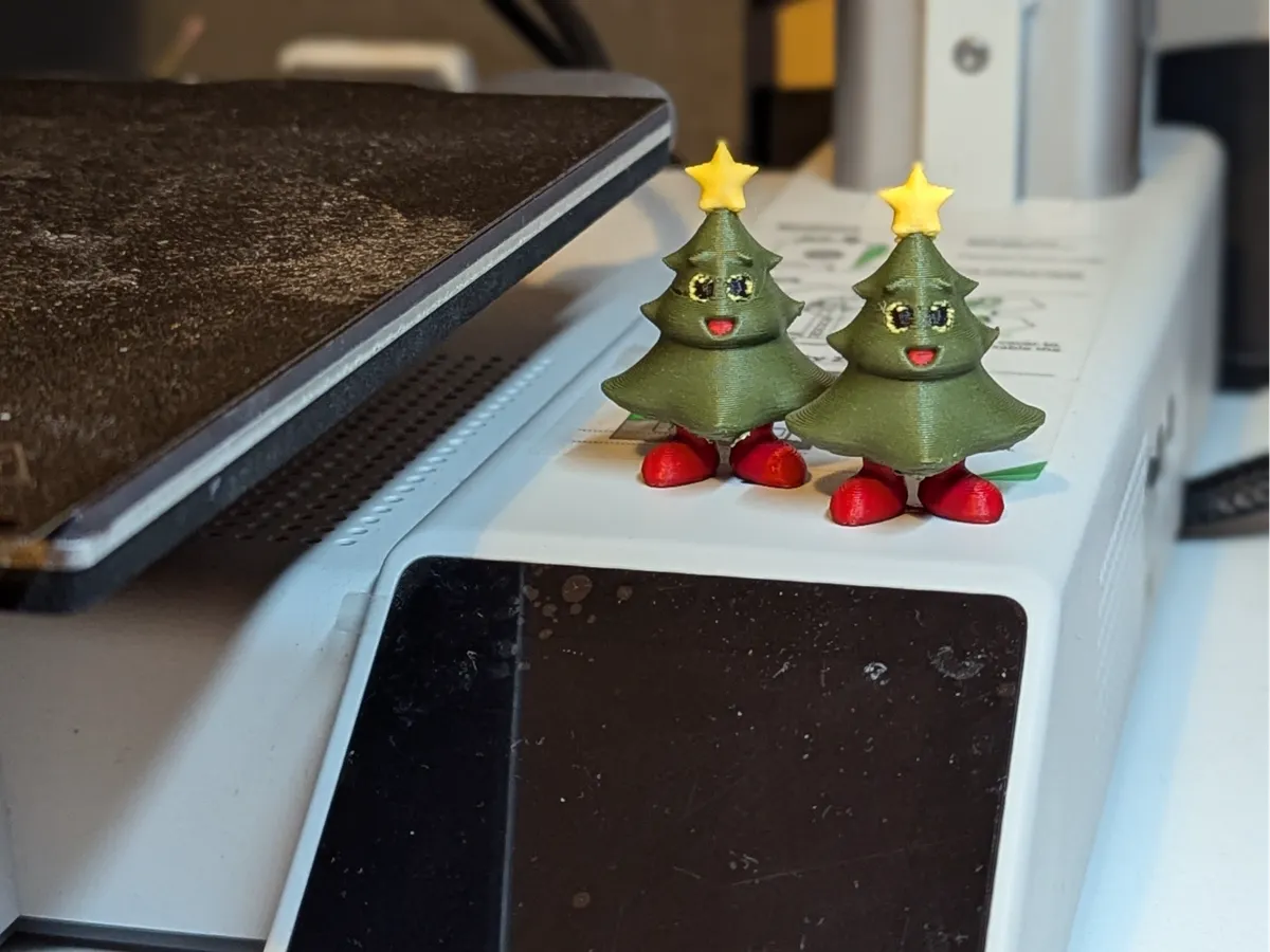 Cute Christmas tree minis - Free 3D Print Model - MakerWorld