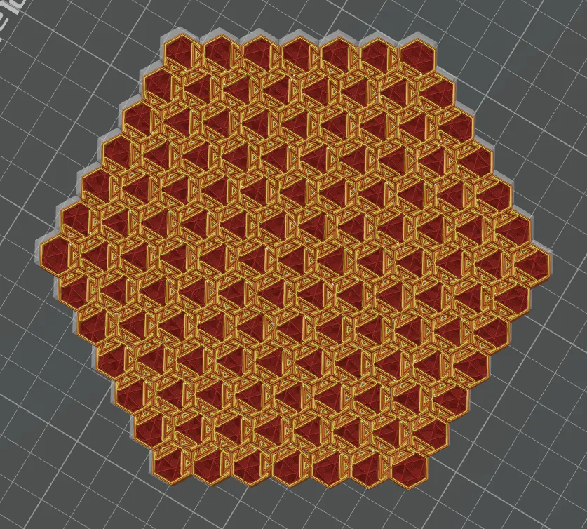 Sliding Hex Fidget Toy - BIG PRINT! - Free 3D Print Model - MakerWorld