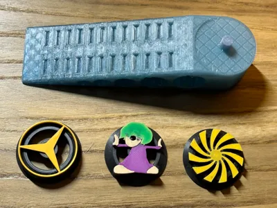 TPU Door Wedge with Customizable Disk: A Top-Notch Doorstopper by JAV ...