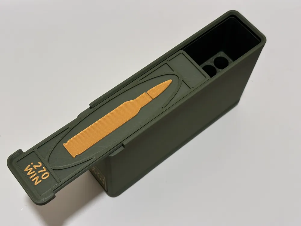 Ammo Storage Box .270 Winchester .270 WIN 20 Round by Coconut MakerWorld: Download Free 3D Models