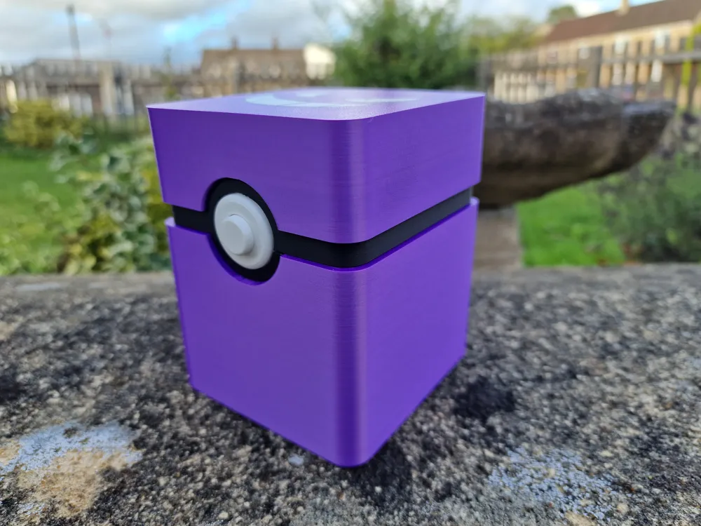 Pokemon Deck Box - Gengar - Free 3D Print Model - MakerWorld