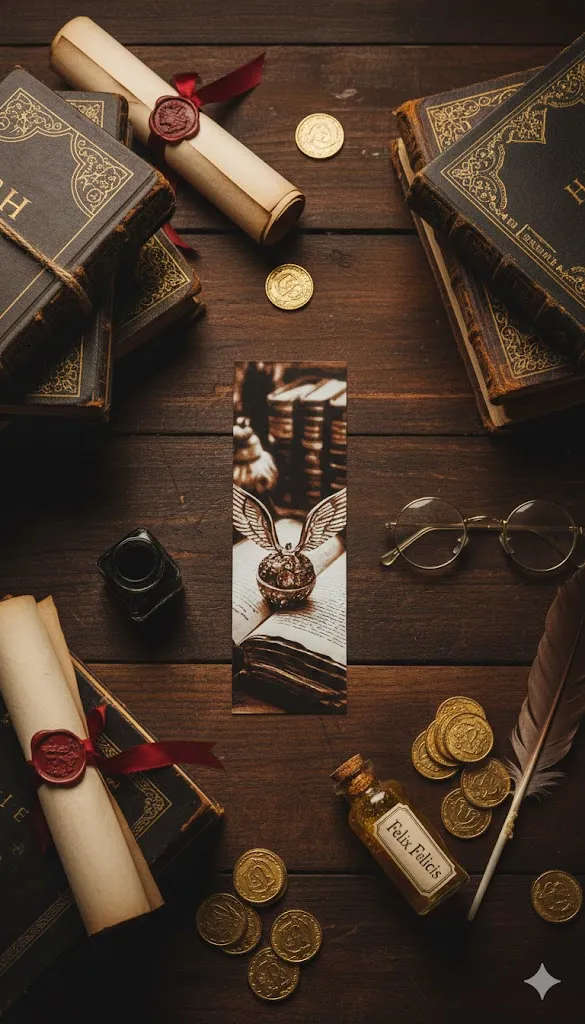 Harry Potter Bookmarks - Free 3D Print Model - MakerWorld
