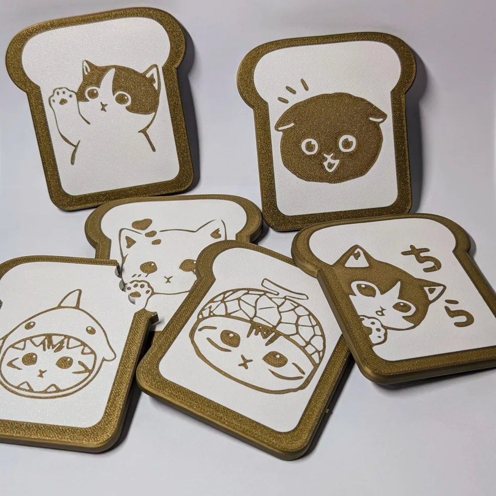 Custom Toaster Coasters (With Instructions) by Lambchops MakerWorld ...
