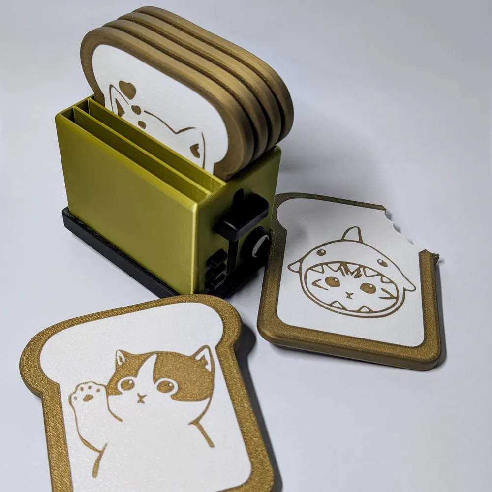 Custom Toaster Coasters (With Instructions) by Lambchops MakerWorld ...