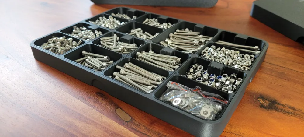 M3 Screw Sorter Box with modular Deviders by PRINTNIC - MakerWorld