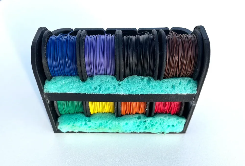 Wire Spool Rack by Grasseus MakerWorld: Download Free 3D Models