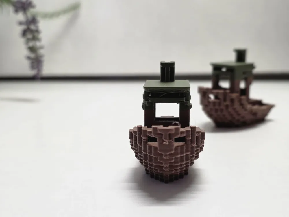 Minecraft Benchy - Free 3D Print Model - MakerWorld