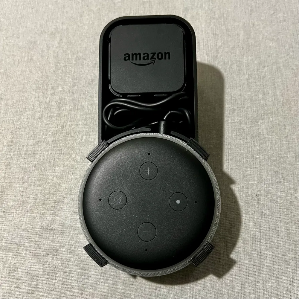 Amazon Echo Dot (3rd Gen) Plug Mount - Australian Remixed by i3Dprint ...