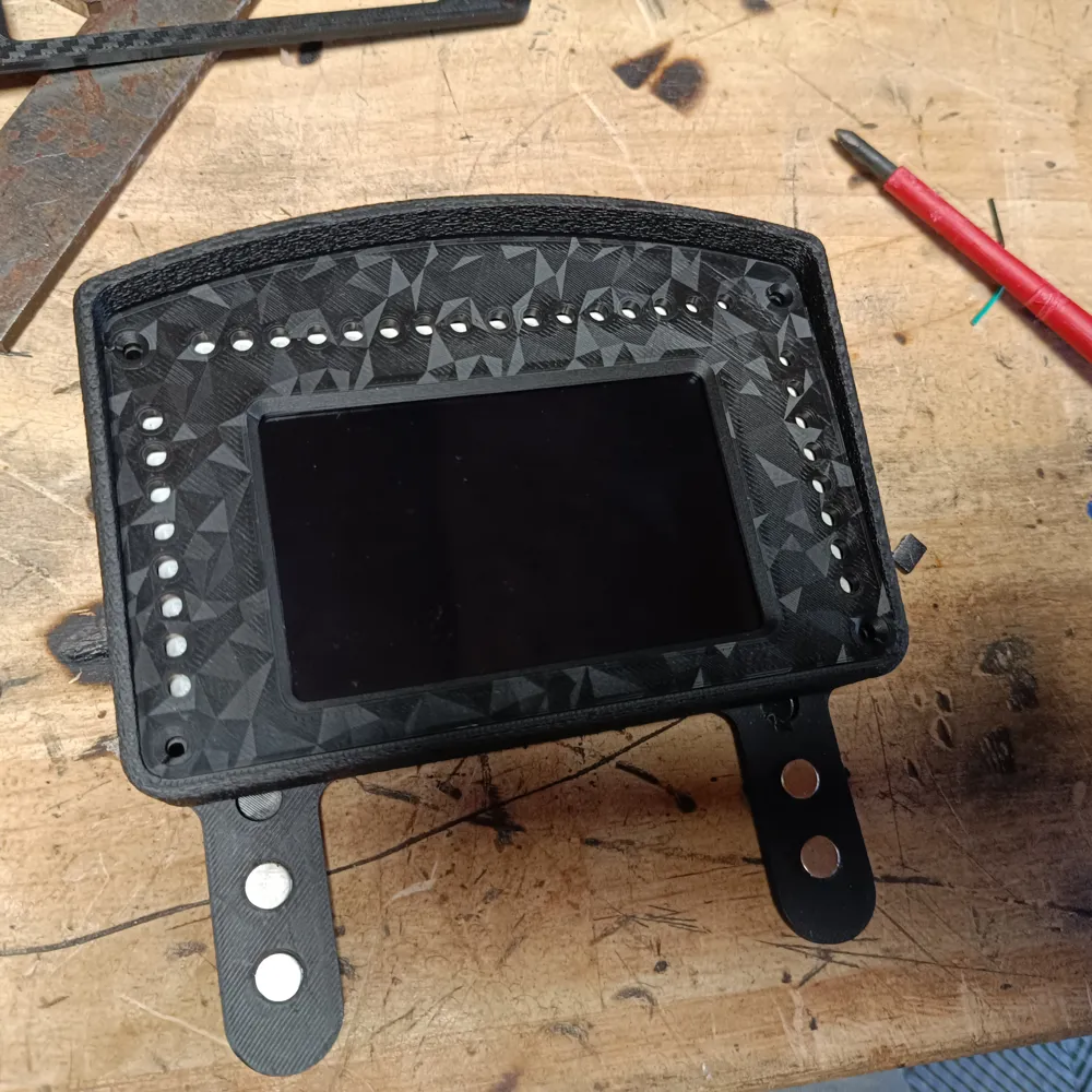 VoCore Dash case 4" simhub simracing - Free 3D Print Model - MakerWorld