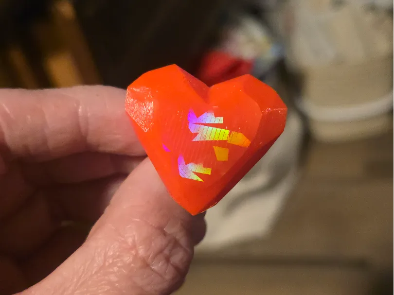 Heart Ring Valentines - Free 3D Print Model - MakerWorld