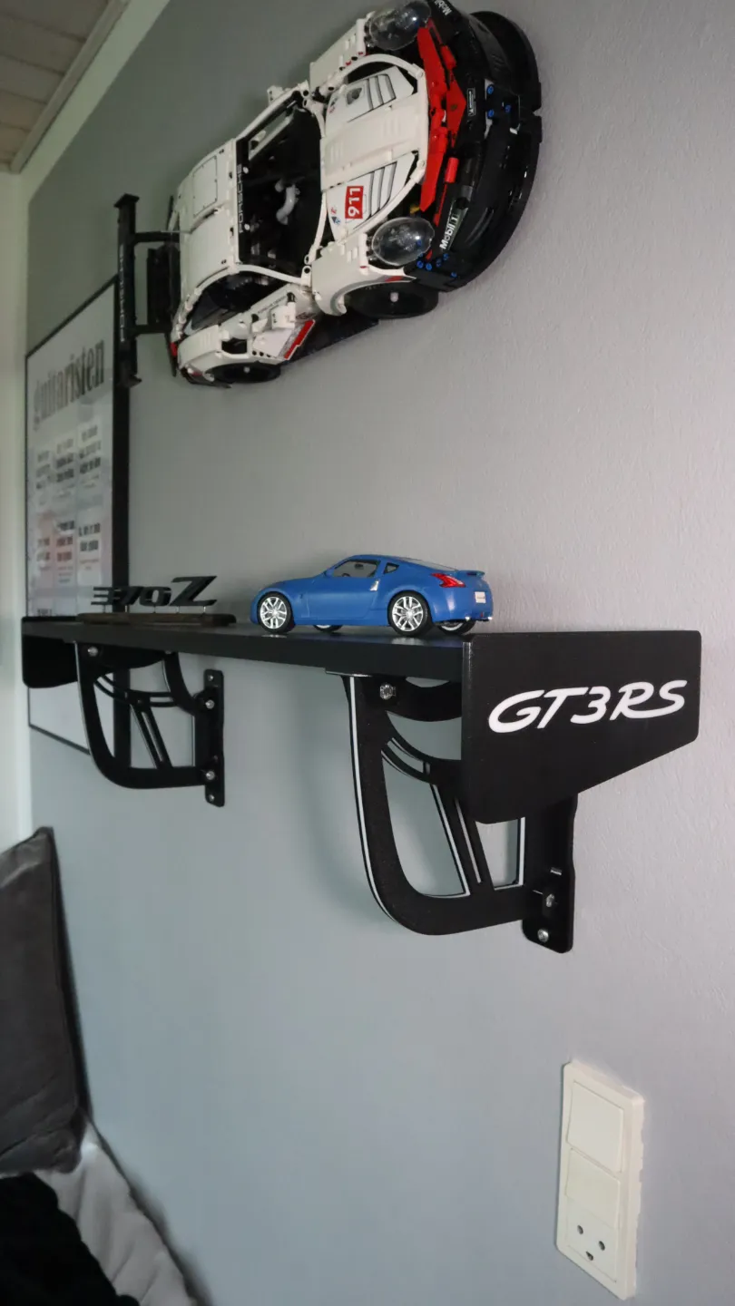 Porsche 911 GT3 RS Wing Shelf by ChristianH MakerWorld: Download Free ...