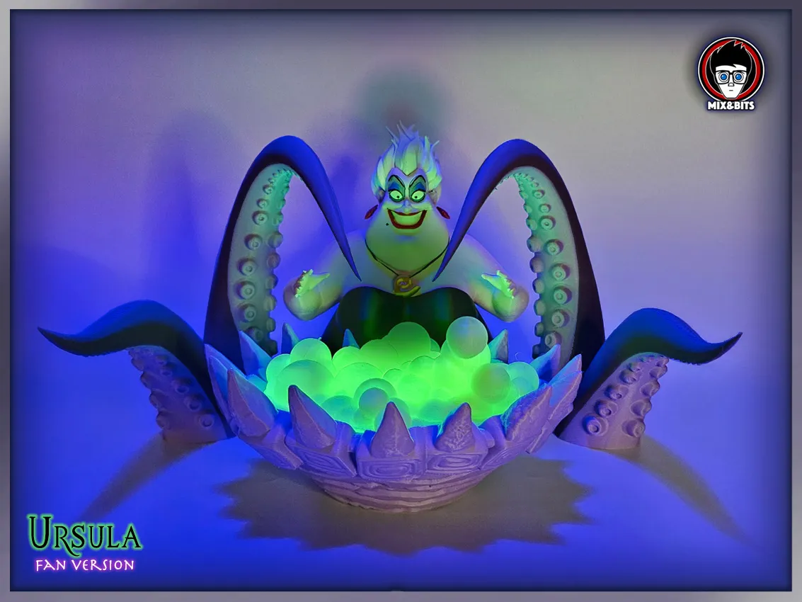 Thank you 13k! Sea Witch's Cauldron (+sweets bowl) - Free 3D Print ...