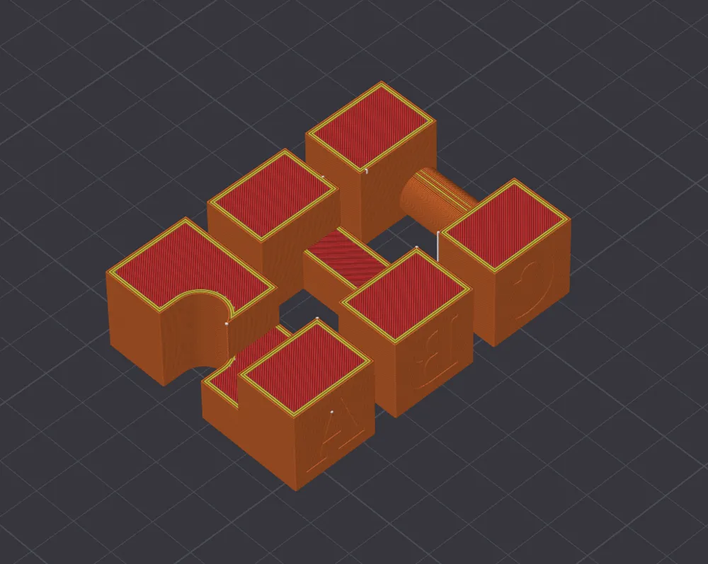 Japanese joinery - art joint by LazyHallie88 - MakerWorld