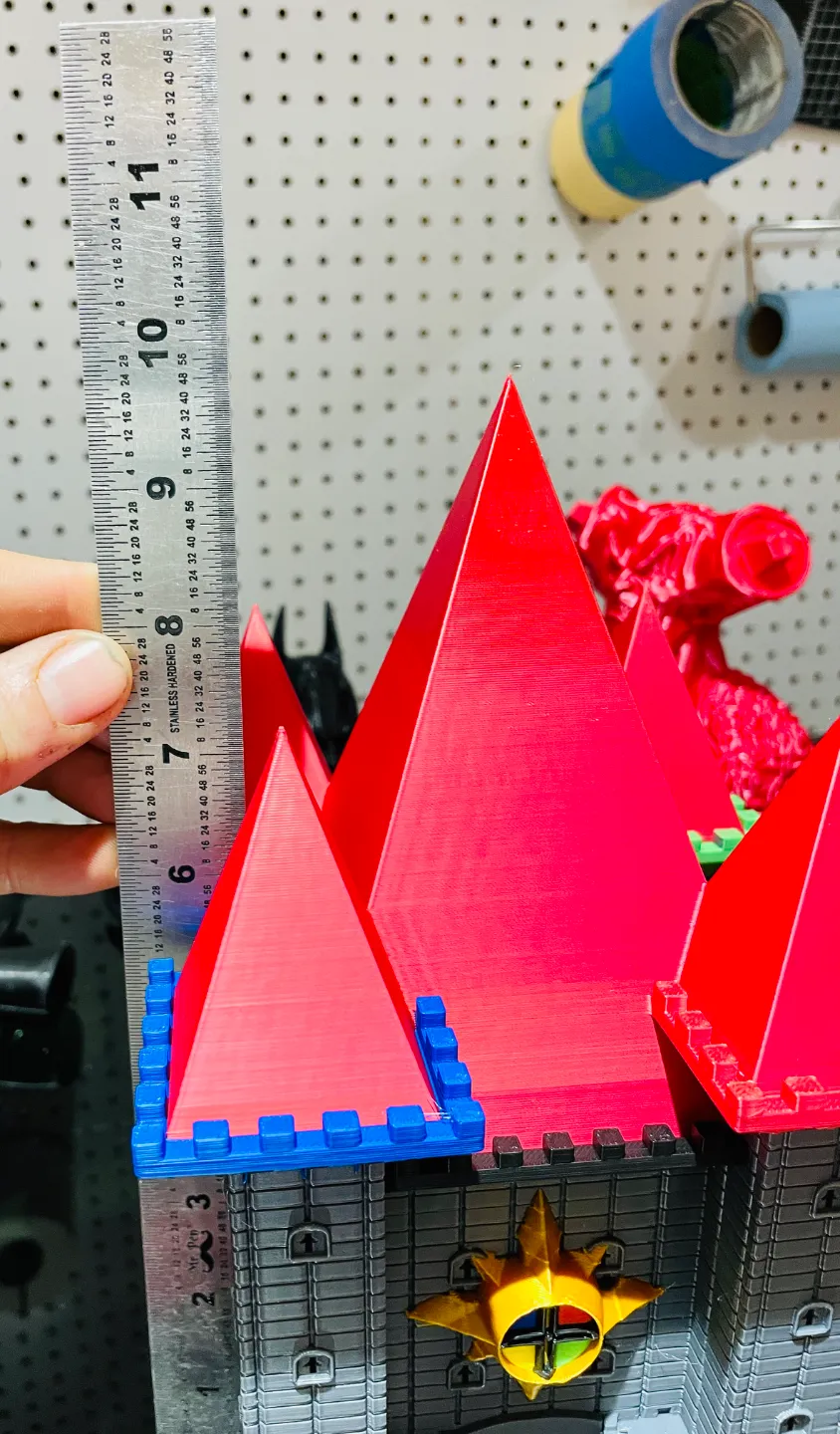 Voltron Castle of Lions Dice Tower - Free 3D Print Model - MakerWorld