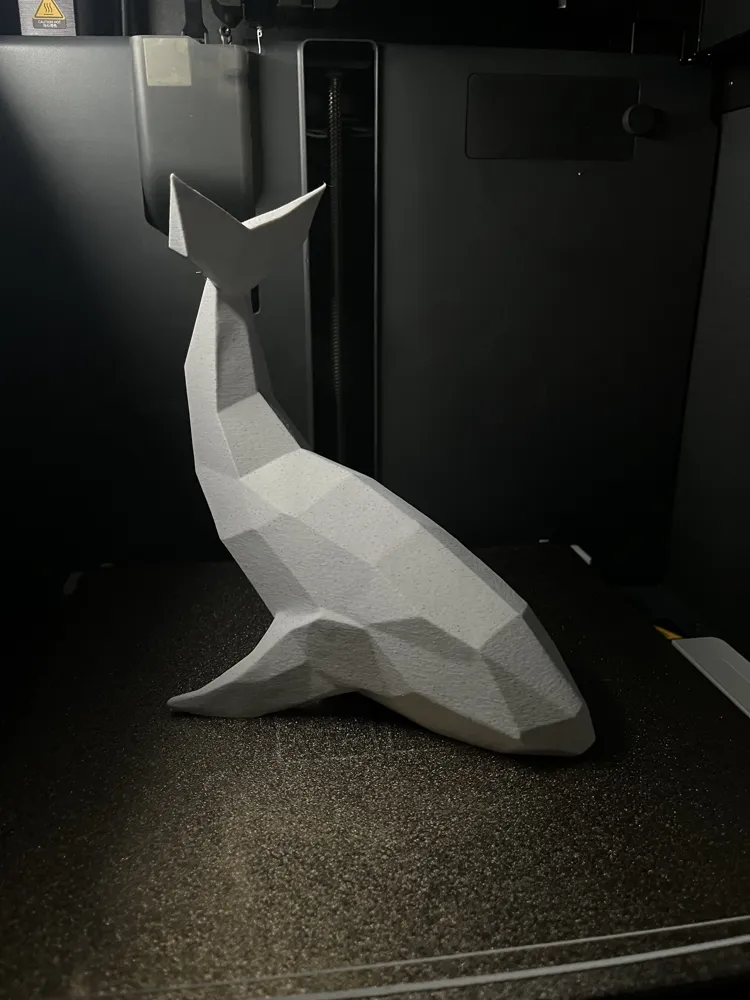 Low Poly Whale by Jasa Designs MakerWorld: Download Free 3D Models