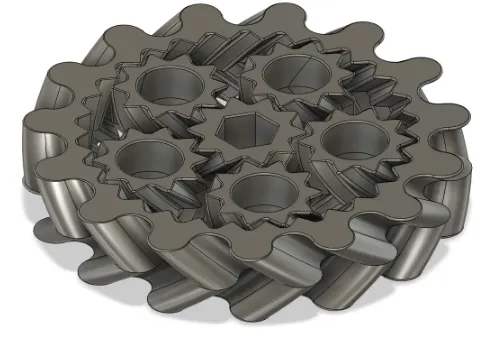 Fidget Toy Drive Low Tolerance by vinnie.terlouw - MakerWorld