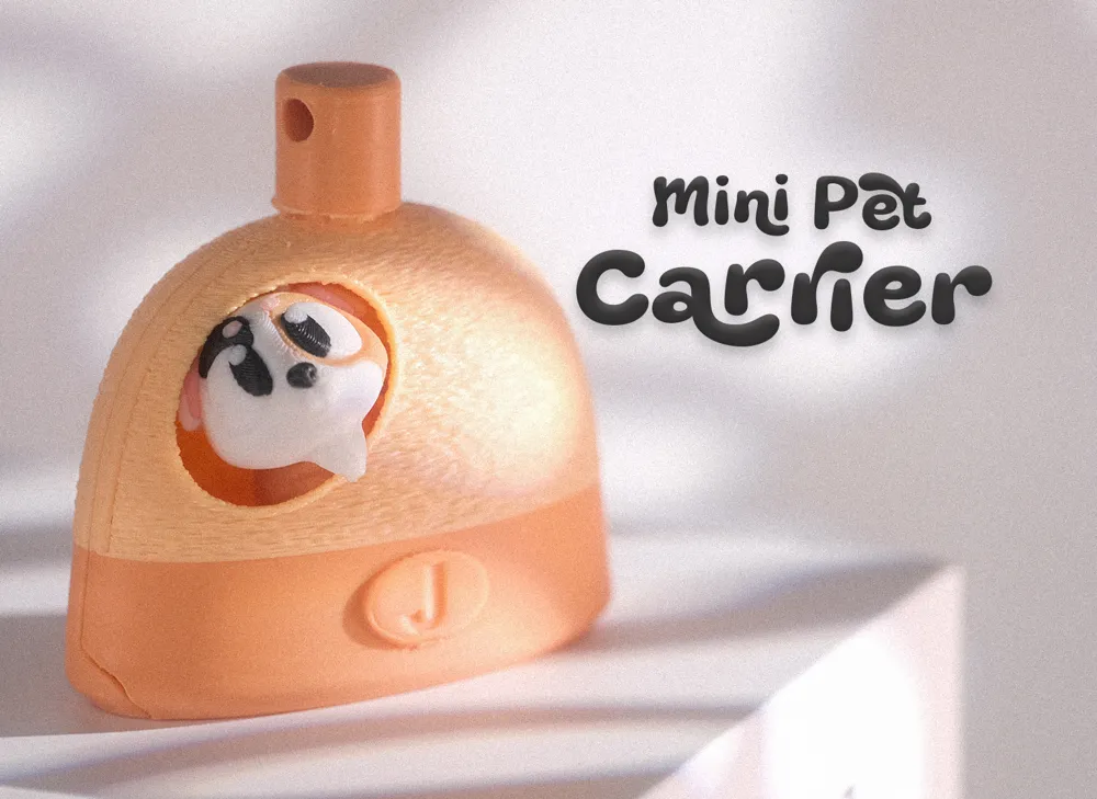 Mini Flexi Goat & Keychain - Free 3D Print Model - MakerWorld