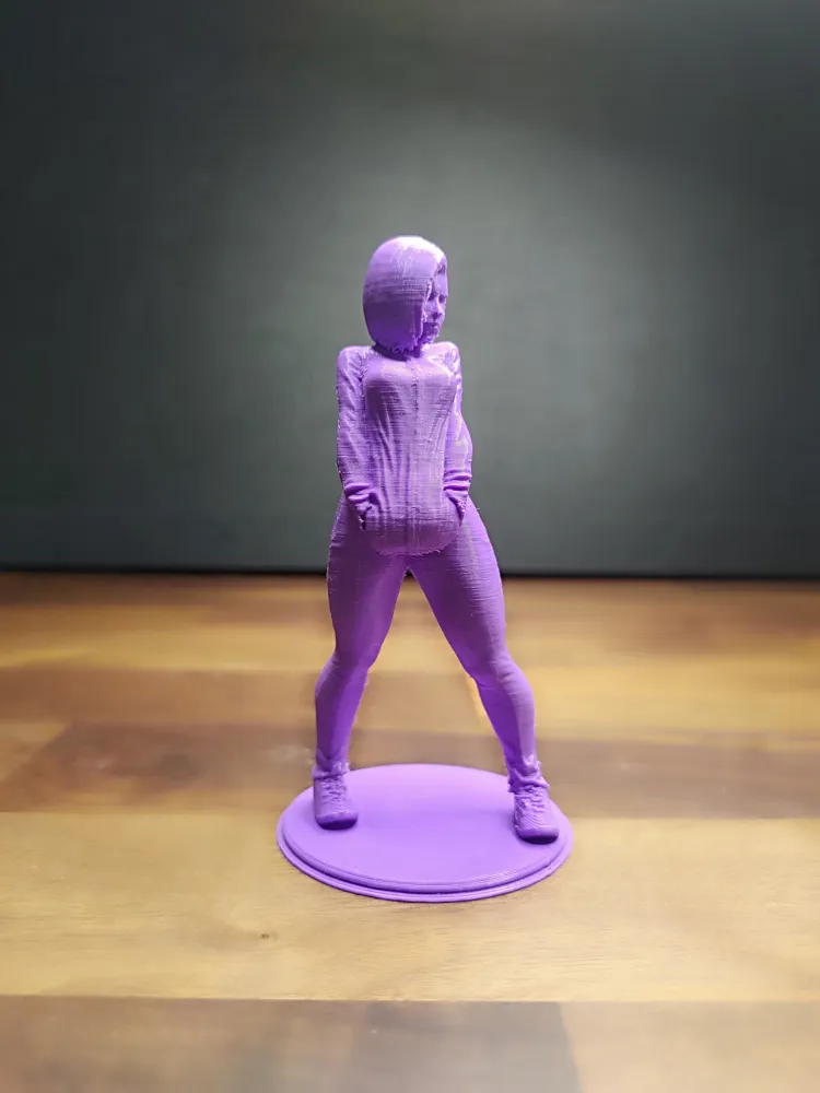 Bulma Dragonball Anime Manga Figure - Free 3D Print Model - MakerWorld