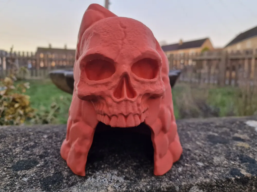 Skull Cave Hide - Free 3D Print Model - MakerWorld