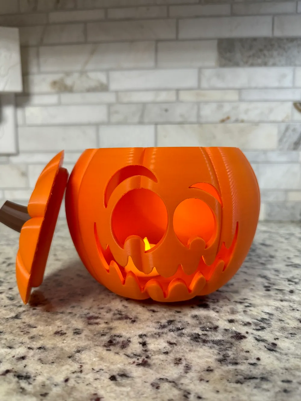 Pumpkin Jack O' Lantern - Free 3D Print Model - MakerWorld